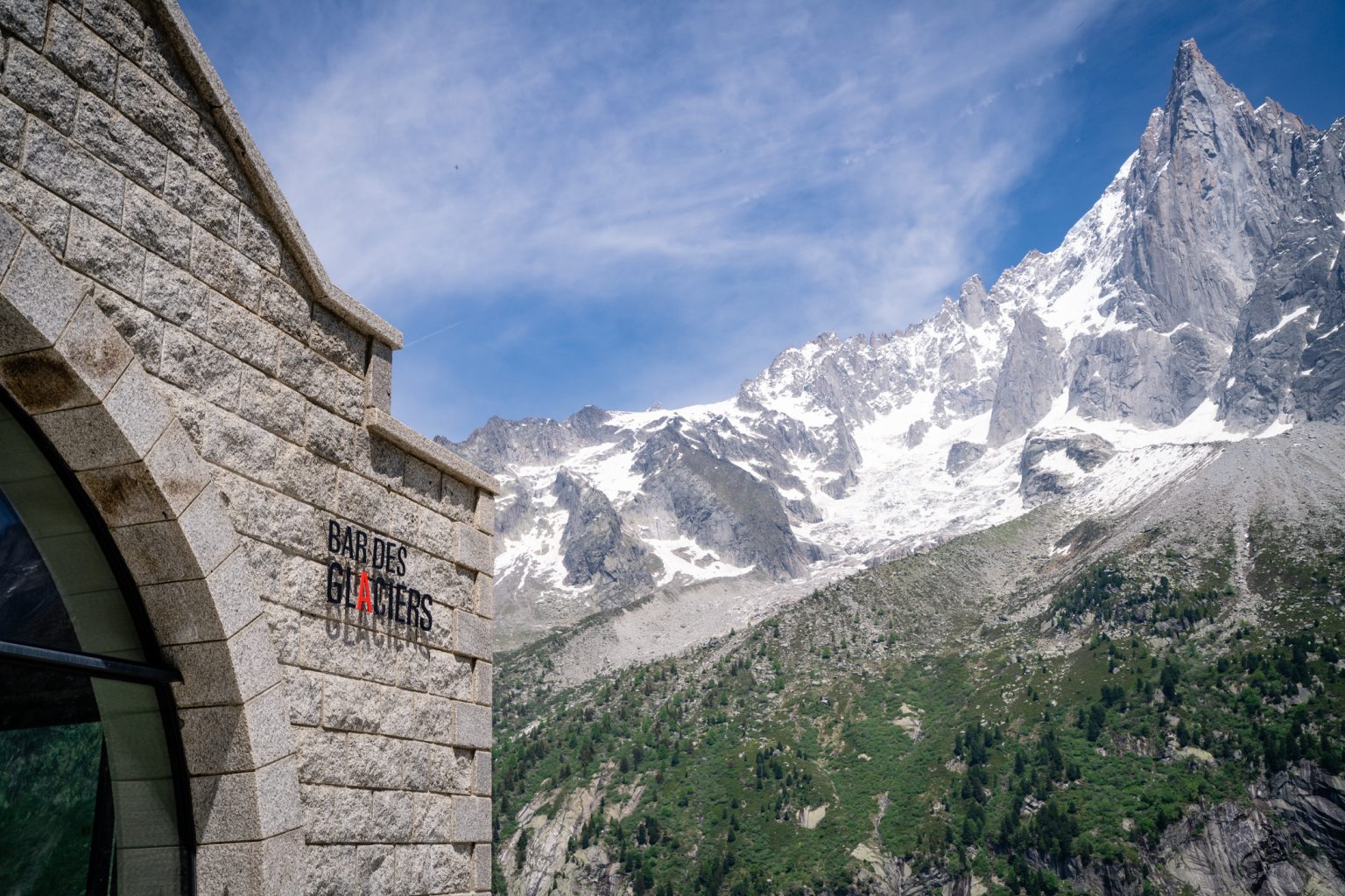 The bar des glaciers - Train du Montenvers